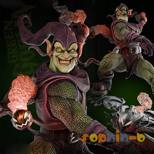 Spidey Green Goblin 1:4 Resin Model Kit Unpainted 3d Print GK Statue ...