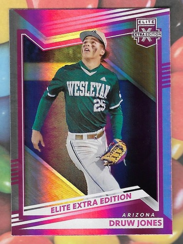 DRUW JONES 2022 PANINI DONRUSS ELITE PINK SP ROOKIE RC SP CARD #2 MLB ...