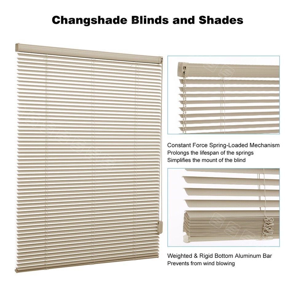 100% Blackout PVC Blinds Window shades Home Office Easy Fit-Three Colors | eBay