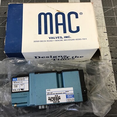 Pneumatic Valves - Mac Valves