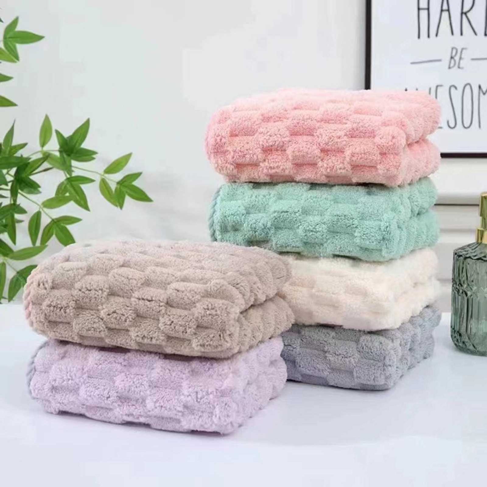 Cleaning Rag Wear-resistant Wash 30x30cm Coral Fleece Dish Washing Rag ...