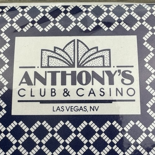 Vintage Anthony’s Club & Casino Las Vegas Hoyle Professional Playing ...
