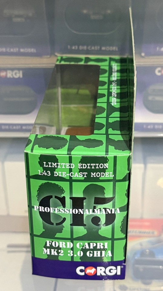 Corgi CP15401 PROFESSIONALMANIA Bodie’s Ford Capri Mk2 3.0 Ghia Arizona ...