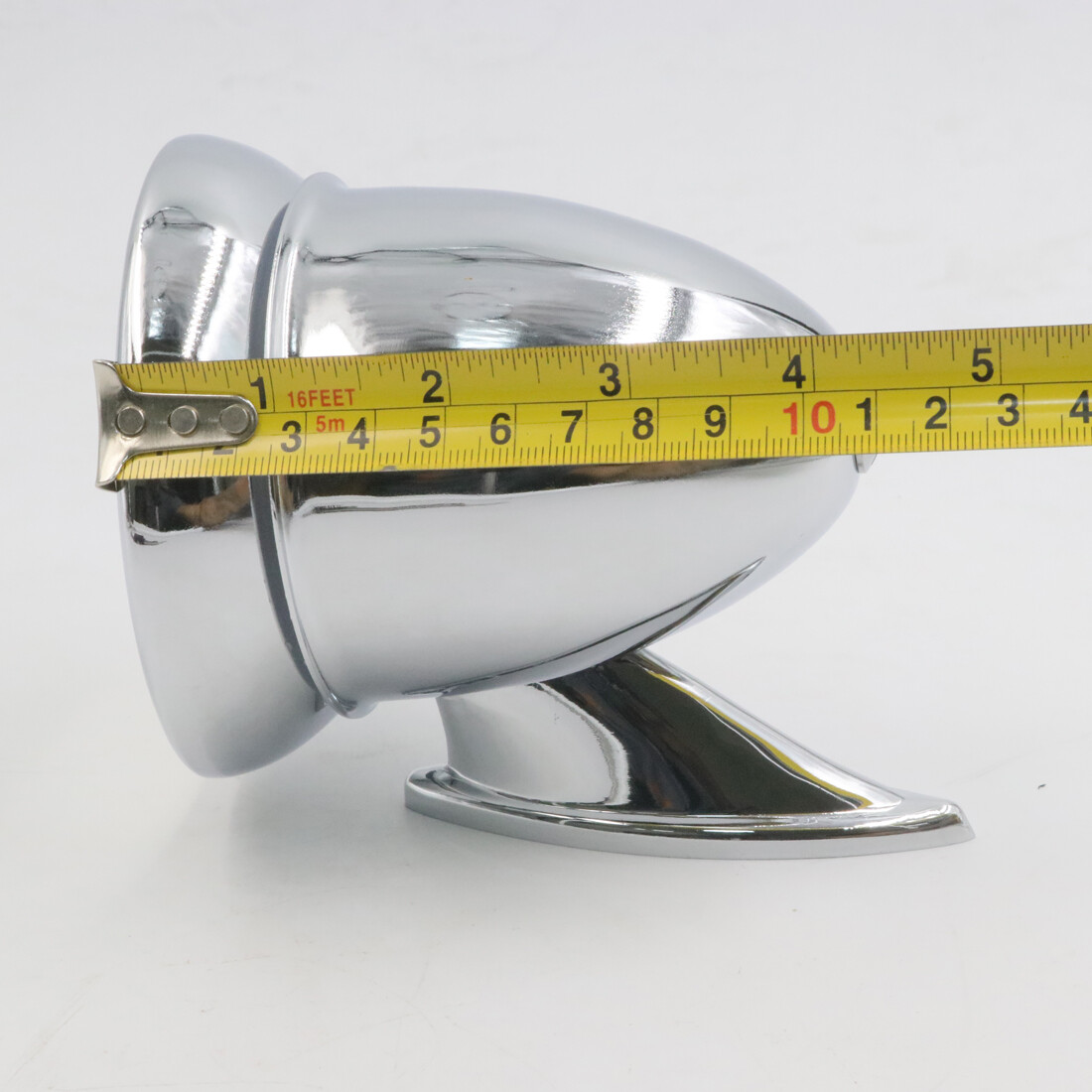 RACING VINTAGE CAR CLASSIC MODEL CHROME TORPEDO BULLET STYLE WING DOOR ...