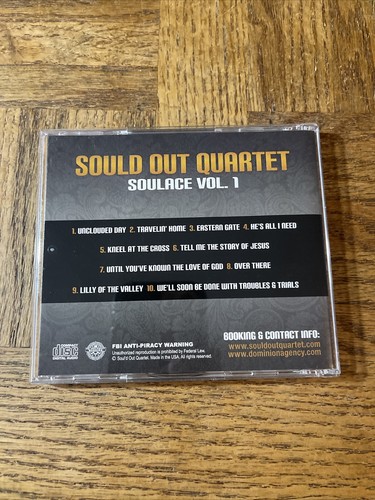 Sould Out Quartet Soulace Volume 1 CD | eBay