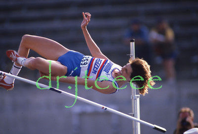 Pam Spencer HIGH JUMPER - 35mm Track & Field Slide | eBay