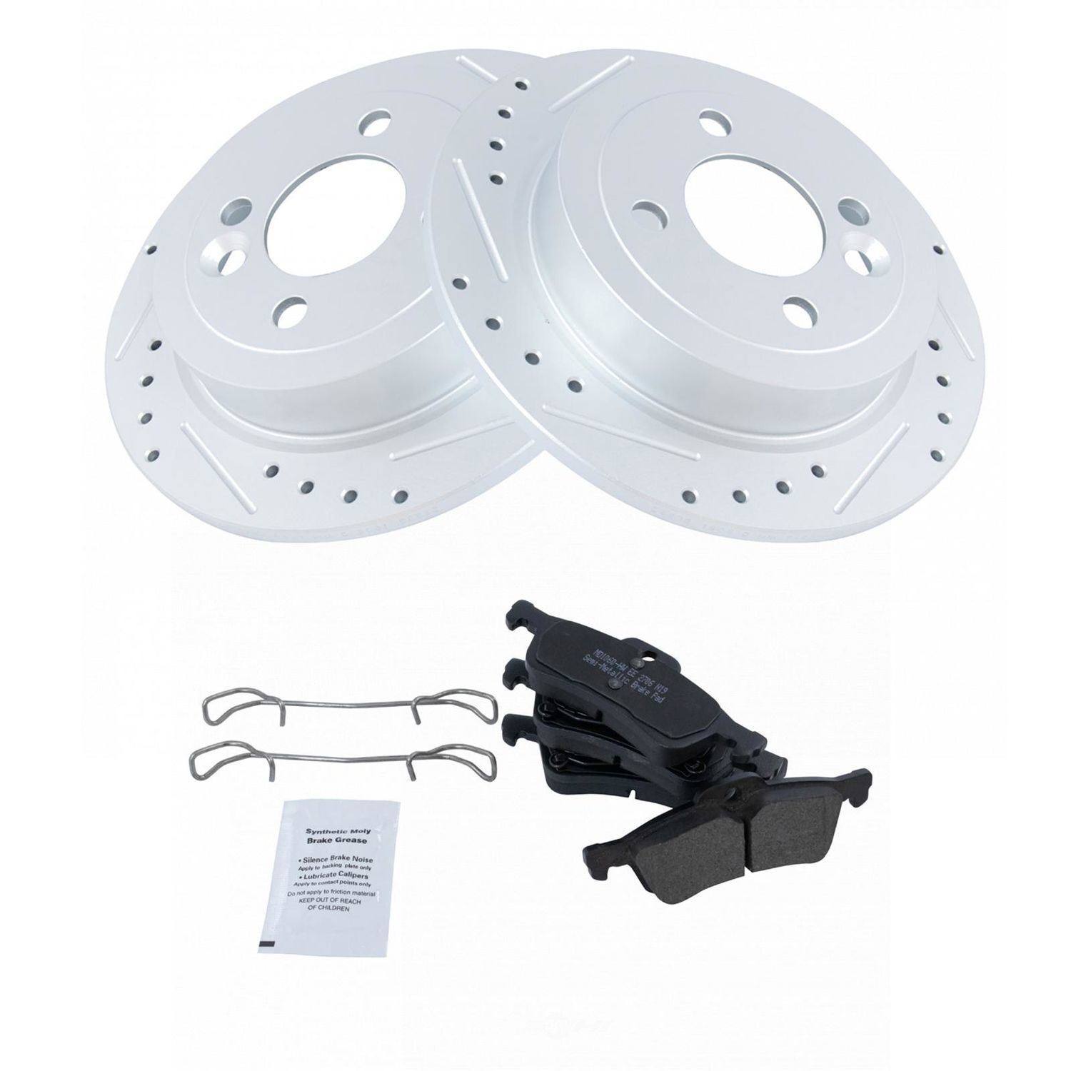 Disc Brake Kit-Performance Brake Pad and Rotor Kit TRQ fits 2002 Mini ...