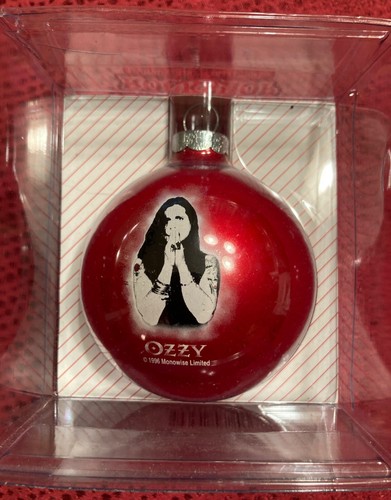 Santa’s Rockshop Limited Edition Ozzy Osbourne Christmas Ornament NEW ...