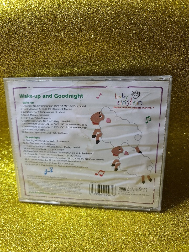 Baby Einstein🎵 Wake Up and Goodnight- CD🎵 FREE POST | eBay