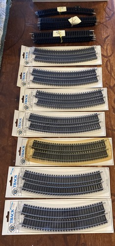 Bachmann HO scale TRAIN TRACK Lot Of 48 Pieces (7 Packages with 4 in ...