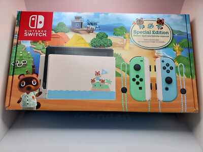 New Nintendo Switch Animal Crossing: New Horizon Edition-Fedex Express ...