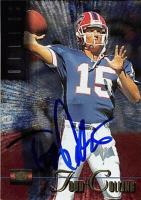 Todd Collins autographed Football Card (Buffalo Bills) 1995 Classic ...