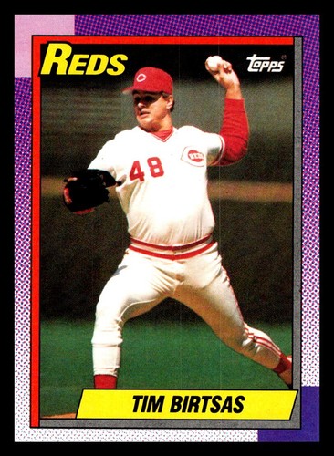 1990 Topps # 687 - Tim Birtsas - Cincinnati Reds | eBay