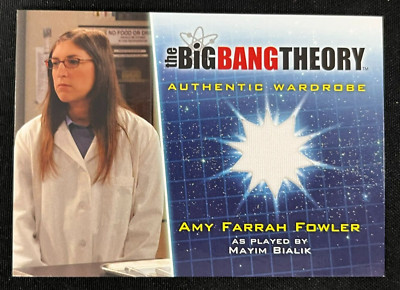 2013 Cryptozoic Big Bang Theory Amy Farrah Fowler M26 Memorabilia Patch Card AA | eBay