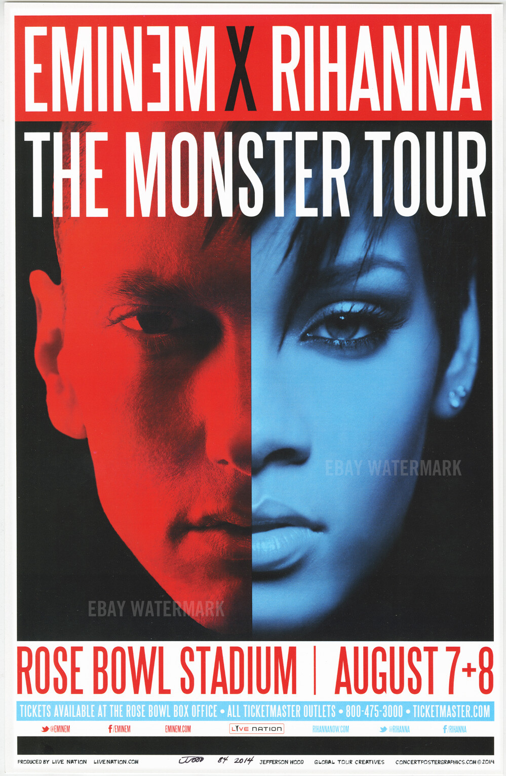 De Monster Eminem Ft Rihanna Albumhoes