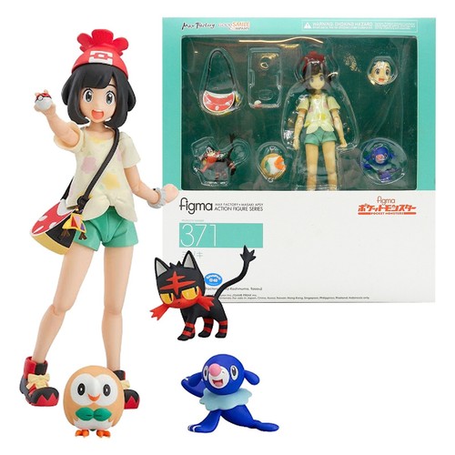 figma POCKET MONSTERS ACTION FIGURE SERIES 371 Pokémon MIZUKI Selene Popplio New | eBay