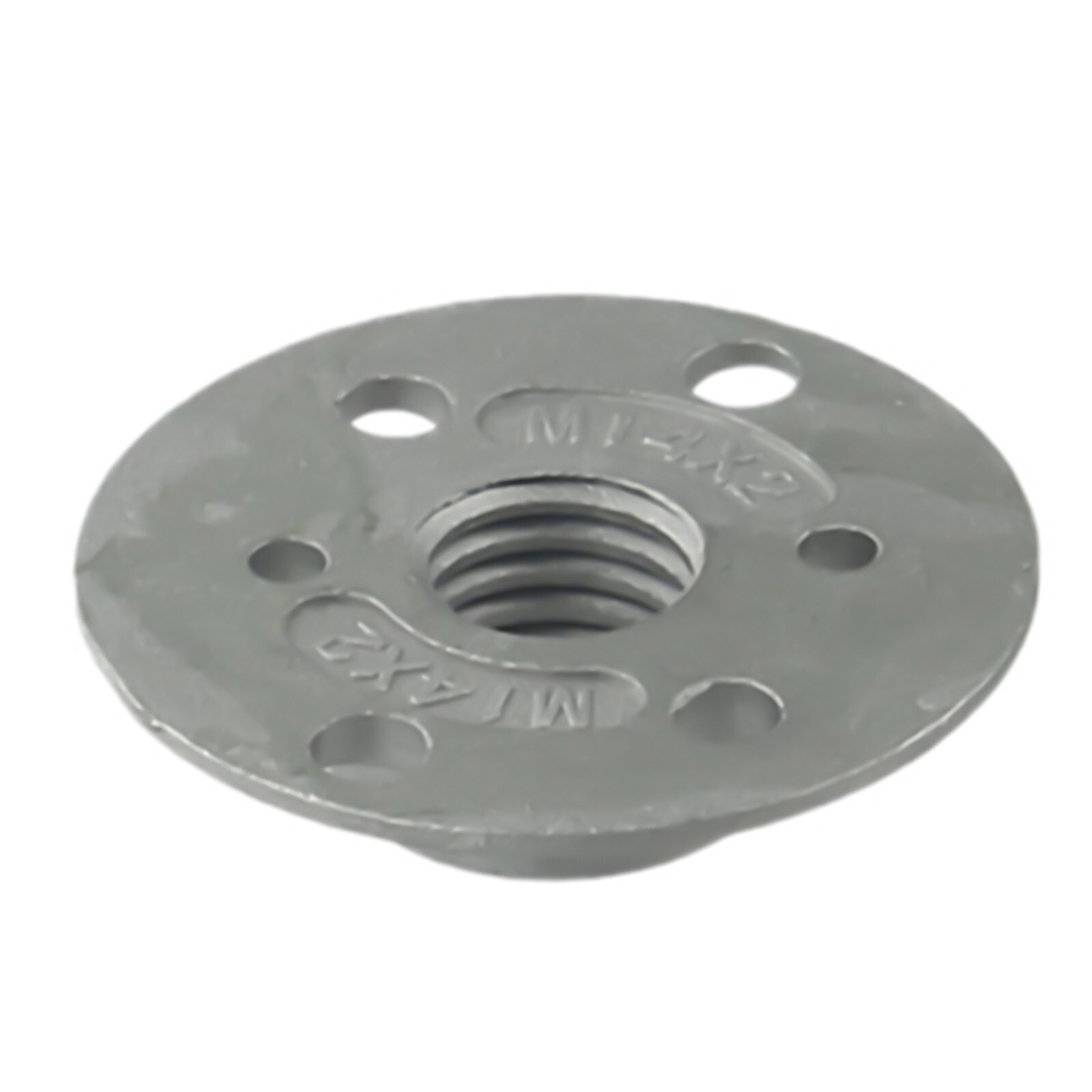 Convenient 5 125mm Backing Pad Fiber Disc M14 Thread Lock Nut For Angle ...