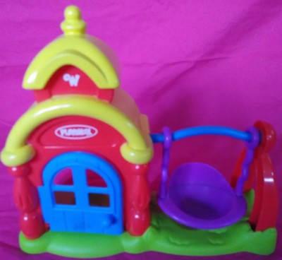 Weebles Play Set School House/Swing 2003 Fisher Price | eBay