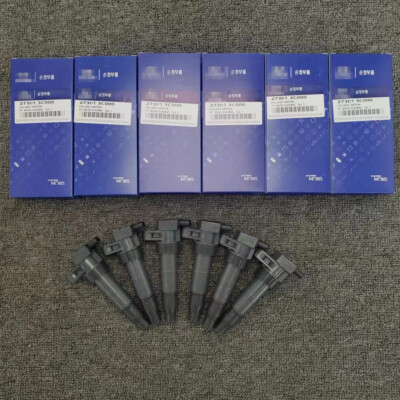 OEM 6 Packs 27301-3C000 Ignition Coil For 2006-2015 Hyundai Kia 3.3L 3 ...