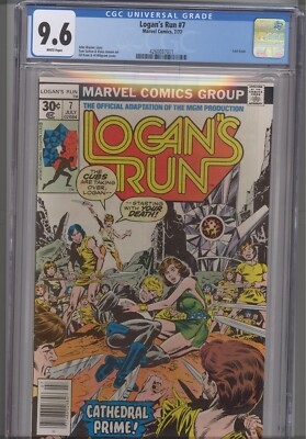 Logan's Run #7 CGC 9.6 1977 Marvel Comics Last Issue Broken or repaired ...