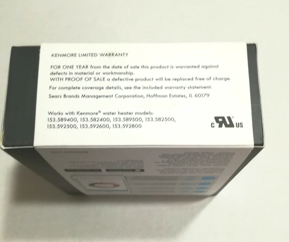 Kenmore 58000 Smart Water Heater Module Smart Control Module Wifi. New ...