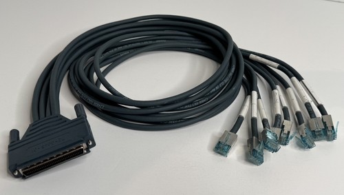 Cisco (72-0845-01) Octal Async Breakout Cable - Genuine + Tested (Free ...