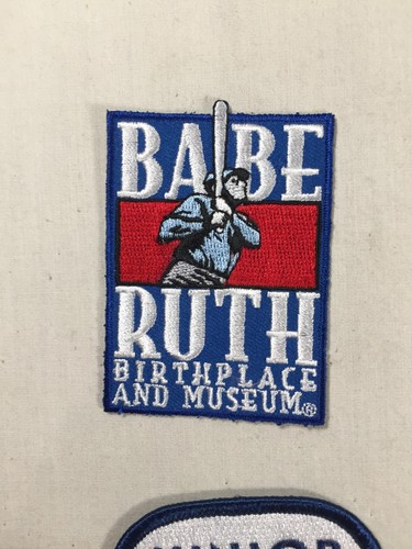 Babe Ruth Birthplace and Museum Baseball Emblem Patch | eBay
