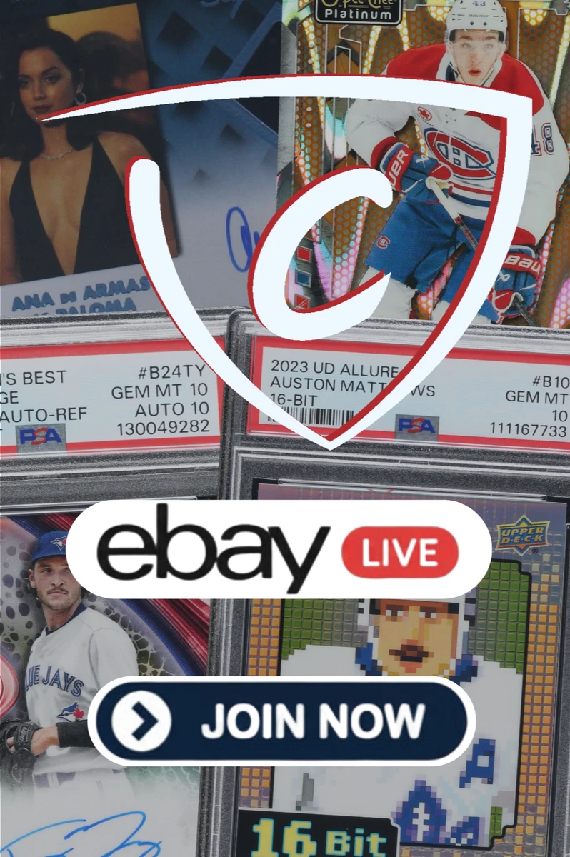 💎CELEBS, MVPs, AND SPs! 💎GEM MINT NIGHT WITH COMC IS LIVE! 💎 - eBay Live