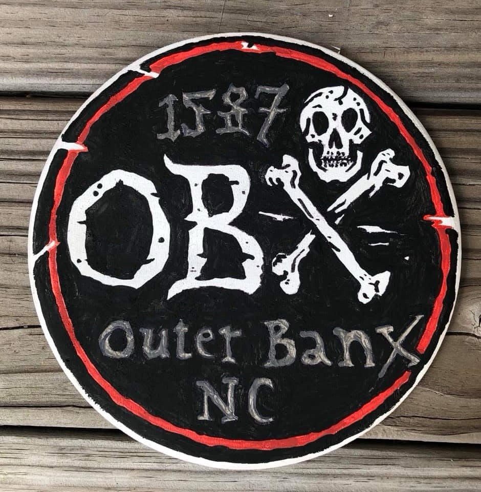 OBX Painted Wood Round | eBay