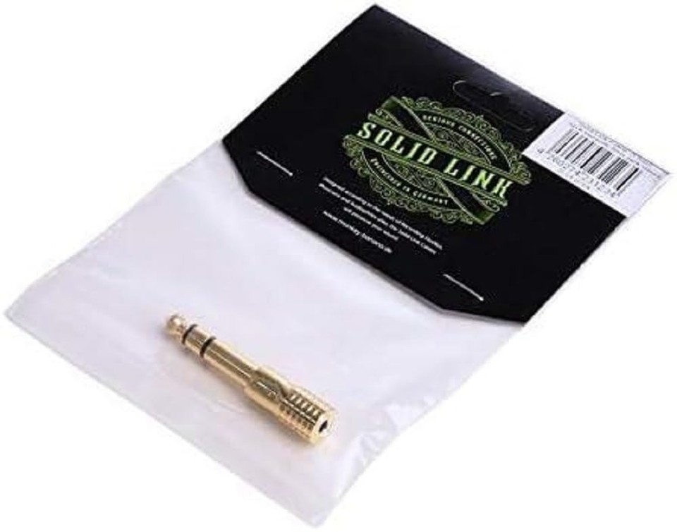 Monkey Banana Solid Link Adapter 3.5 stereo/6.3 st NEW | eBay