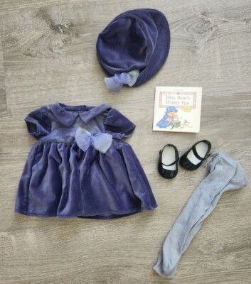 Retried 2001 American Girl Bitty Baby Velveteen Winter Party Outfit ...