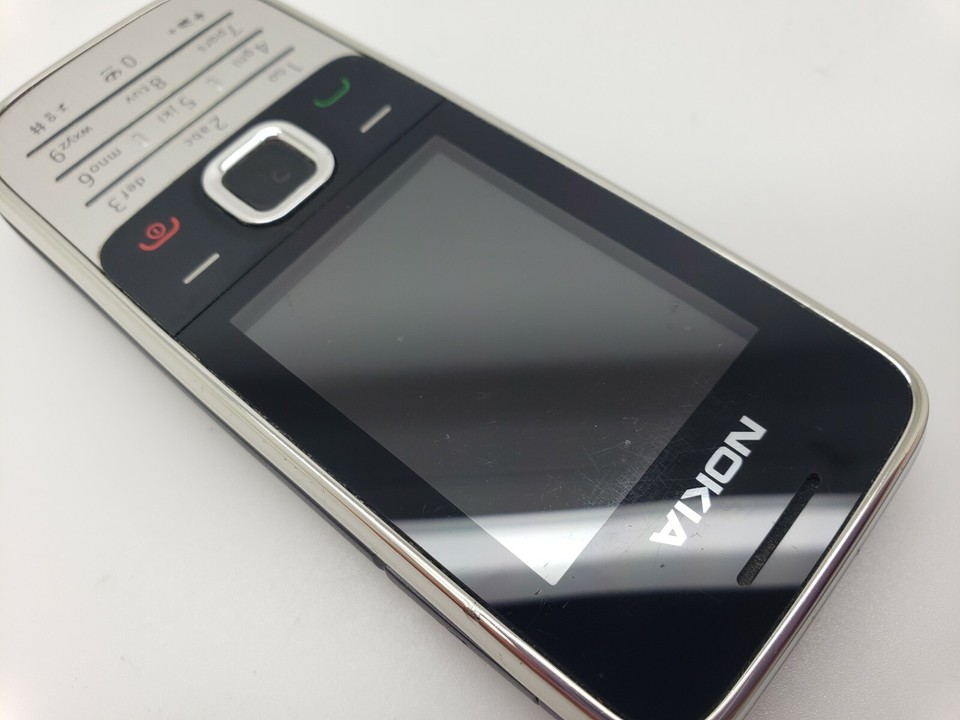 (ORANGE ONLY NOT EE) Cheap Black/Silver Nokia Classic 2730 Mobile Phone ...