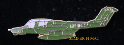 # VMO-2 OV-10 Da Nang BRONCO LAPEL HAT PIN US MARINES Magnum, P.I. MCAS ...