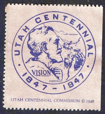 Utah Centennial Stamp, 1947 | eBay