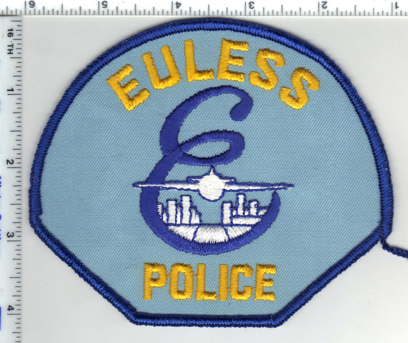 Euless Police (Texas) 1st Issue Shoulder Patch | eBay