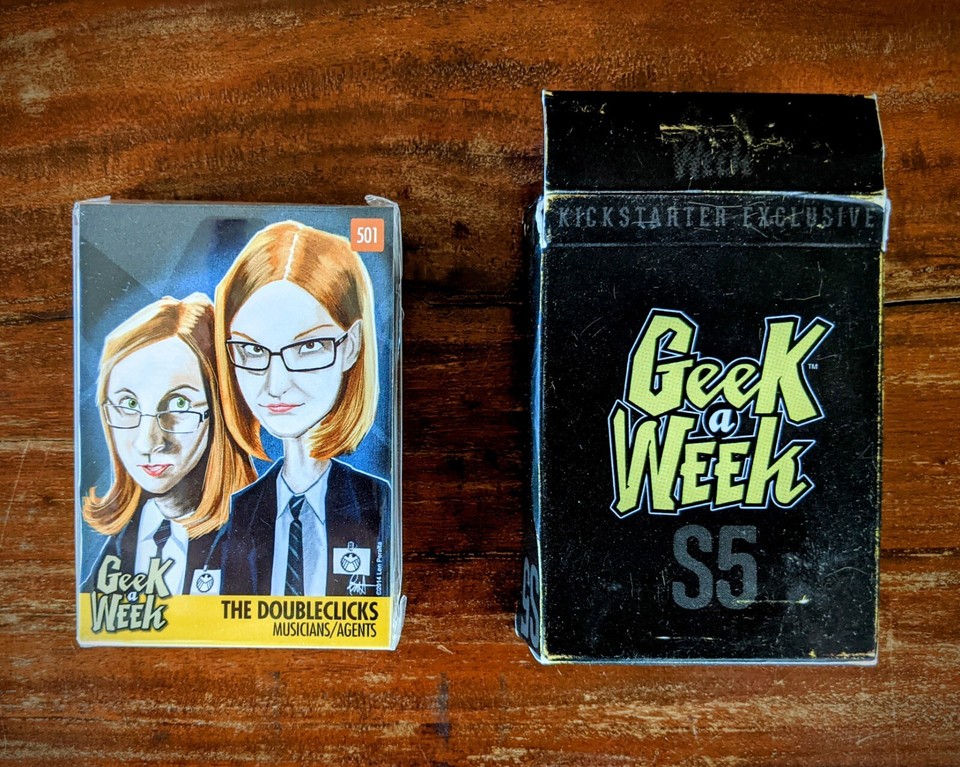 Geek A Week S5 Cards - NEW - Cards Factory Sealed KICKSTARTER EXCLUSIVE ...