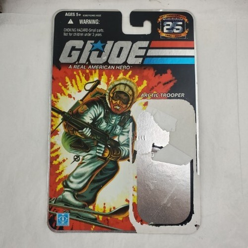 Gi joe Snow Job card back 2007 25th anniversary | eBay