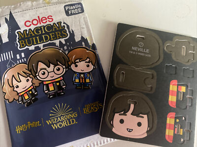 2022 Coles Harry Potter Magical Builders - NEVILLE | eBay Australia