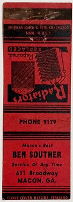 Ben Souther Macon, Georgia, Radiators Repaired, Replaced Vintage ...