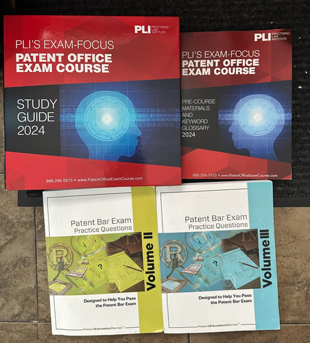 2024 PLI Patent Bar Review Exam Focus Course and PES's Practice ...