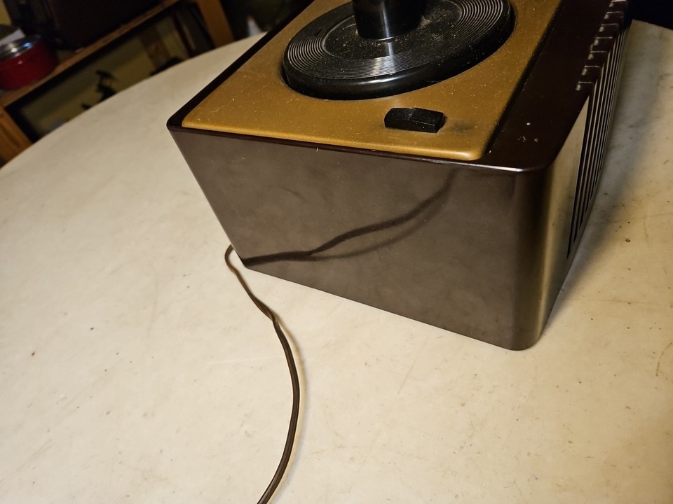 50's RCA Victor Brown Bakelite 45 Rpm Record Player Phonograph Nice ...