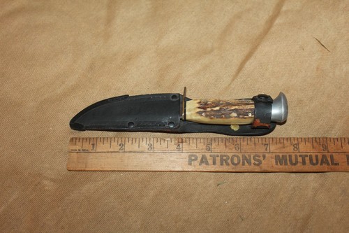 Jowika 3 1/2 inch Knife Fixed Blade German Made In Solingen with sheath ...