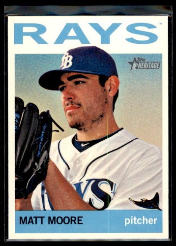 2013 Topps Heritage Matt Moore #273 Tampa Bay Rays | eBay