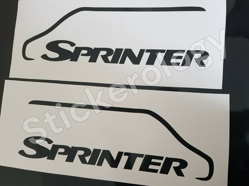 2 X SPRINTER VAN STICKERS DECALS MERCEDES | eBay