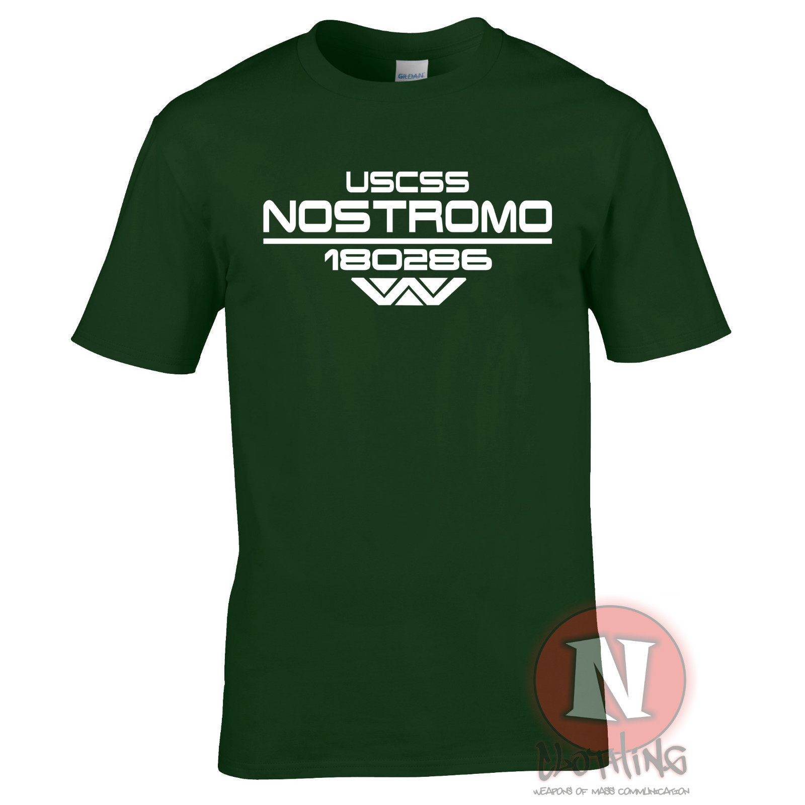 NOSTROMO T-shirt Alien Aliens scifi tribute crew tshirt Weyland ...