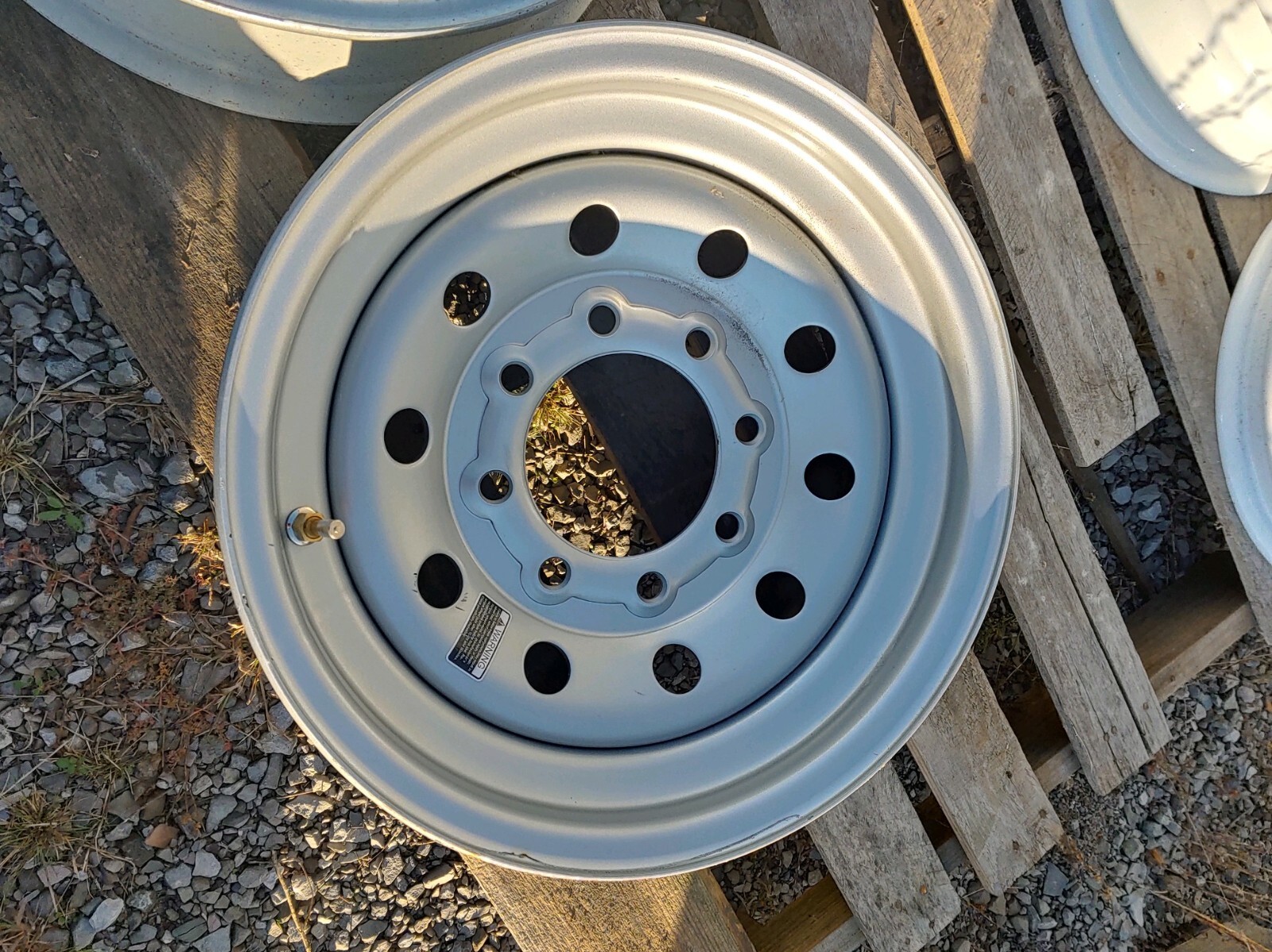16" 8 LUG X 6', TRAILER STEEL WHEEL 8-ON 6.5 INCHES - GRAY | eBay