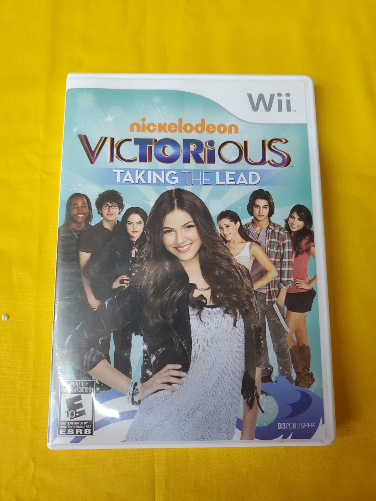 Nintendo Wii Nickelodeon Victorious - Taking The Lead 2012 Video Game ...