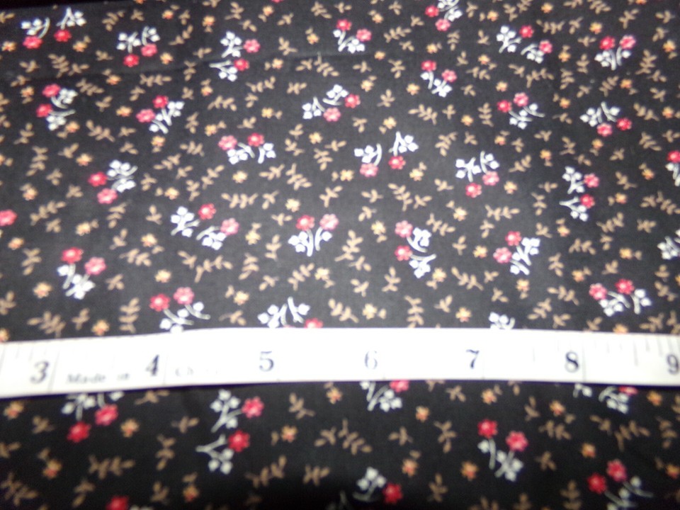 CALICO TINY flowers SPRING Cotton quilt FABRIC U-Pick READ INFO 1/2 yd ...