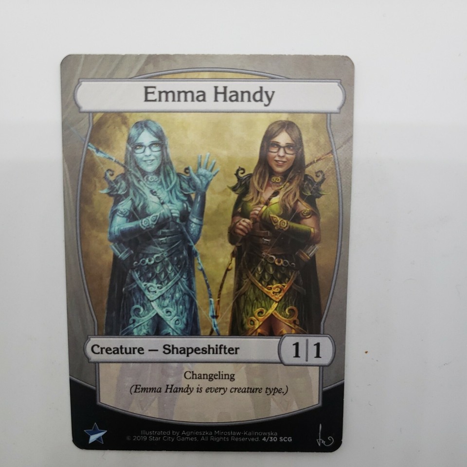 Emma Handy Shapeshifter Token x1 - SCG Token - MTG - Star City Games | eBay