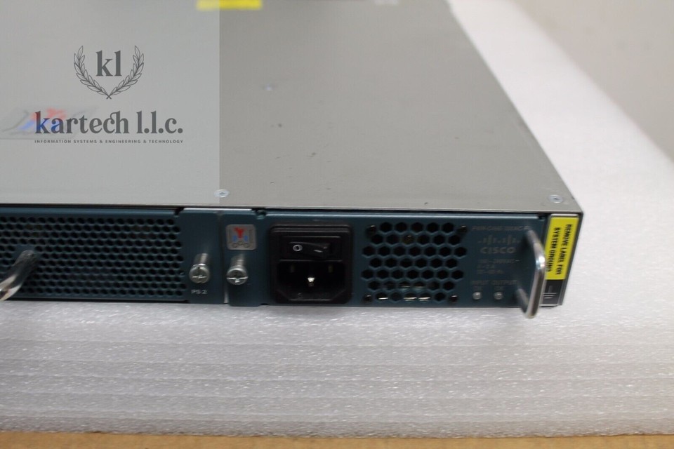 Cisco Catalyst 4948 WS-C4948E-F 48 Port L3 Gigabit Switch 15.2 OS Dual ...